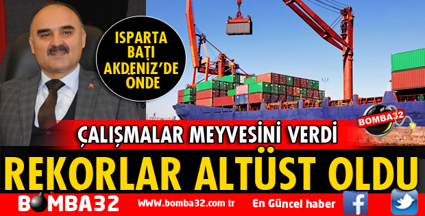 REKORLAR ALTÜST OLDU - Bomba 32 - ISPARTA HABER, Isparta Haberleri, Isparta Son Dakika