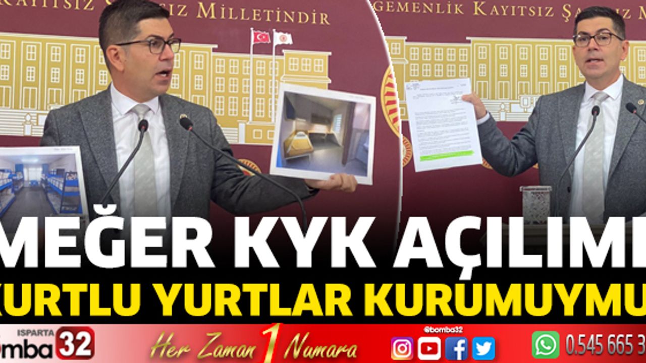 Meğer KYK açılımı; Kurtlu yurtlar kurumuymuş - Bomba 32 - ISPARTA HABER ...